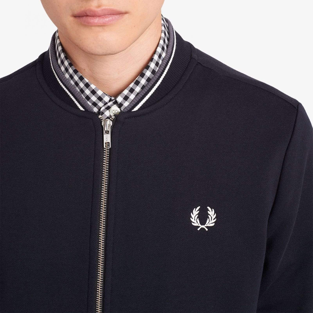 Fred Perry Zip Bomber Black – BND Apparel